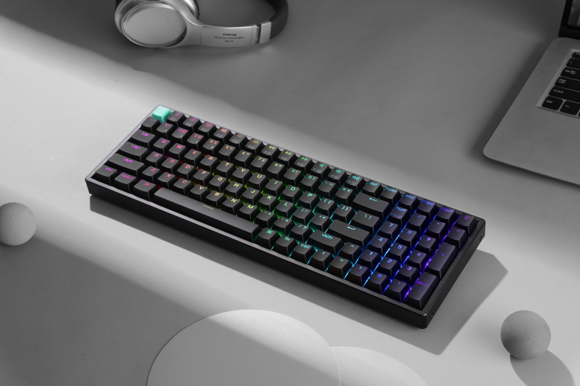 Keychron K4 HE 96% Magnetic Switch Hot-Swap RGB Wireless Keyboard – Bl ...